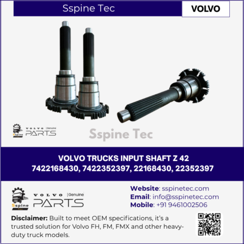 Buy Genuine Volvo Truck Parts & Accessories Online | India | Sspine Tec